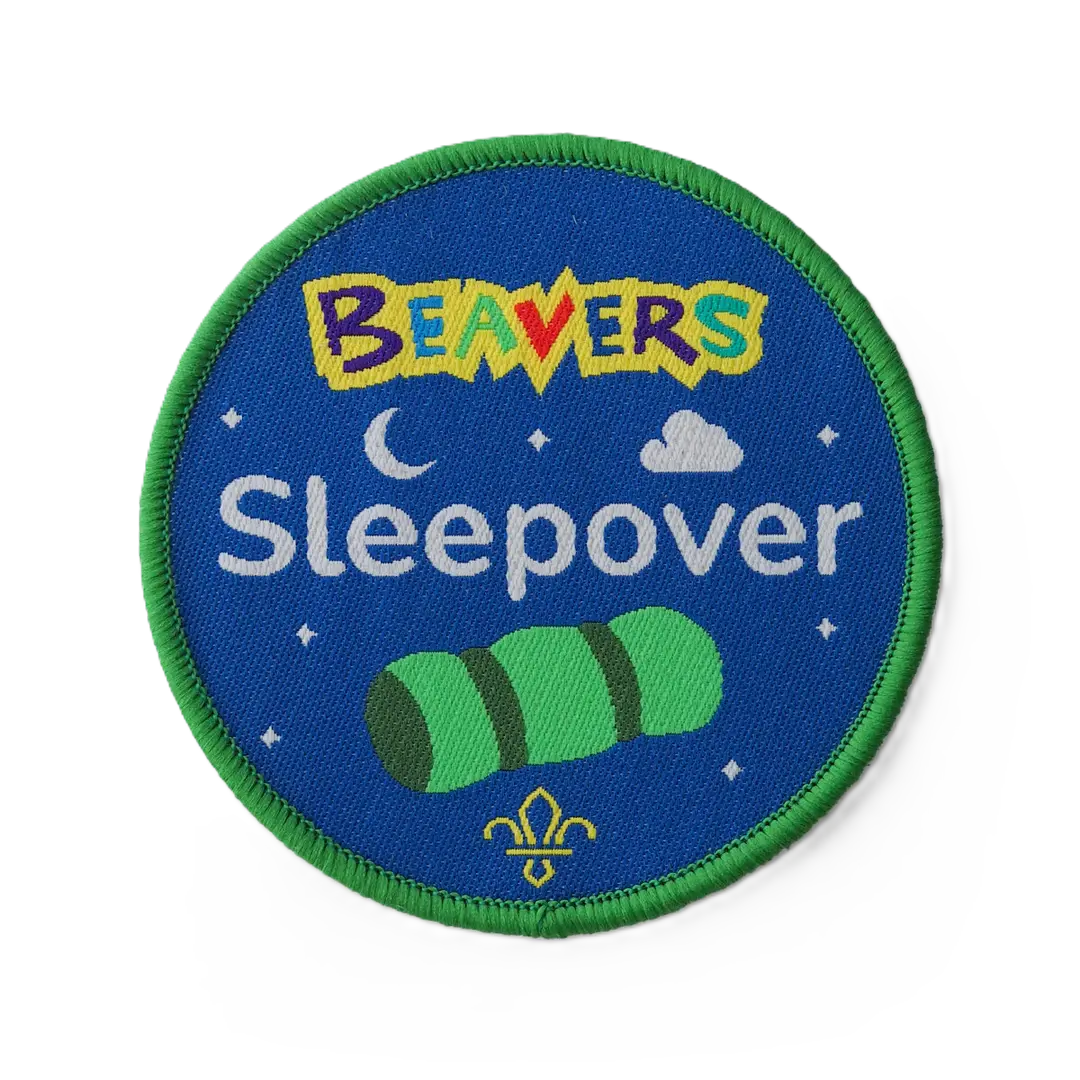 Beaver Scout Sleepover Blanket Badge | TreeTops Scout & Guide Store